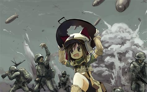 Anime War Girl Wallpapers Wallpaper Cave