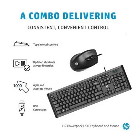 Hp Wired Keyboard Mouse Combo At Rs 499 Piece Logitech Keyboard And Mouse Combo In Bengaluru