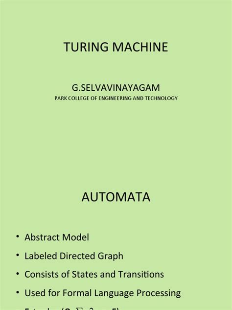 Tm And Automata Pdf Formalism Deductive Mathematical Logic