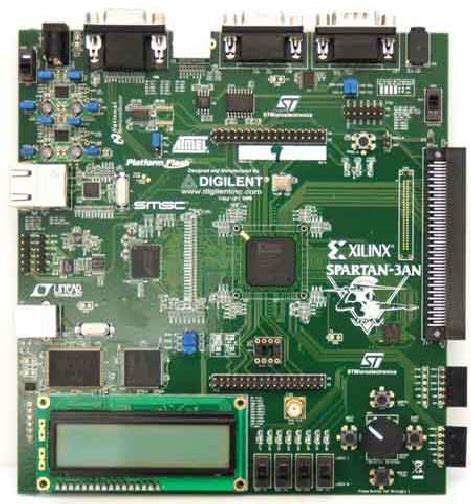 spartan 3 pcie starter board with fpga chip spartan 3 an as the