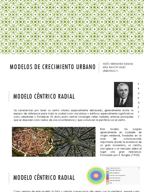 Modelos De Crecimiento Urbano Gravedad Física Y Matemáticas