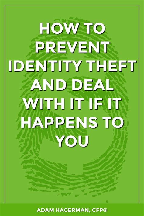 Best 13 How To Prevent Identity Theft Artofit