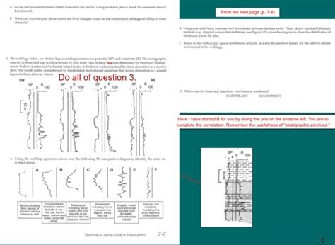 Solved Do All Of Question The Seismic Profile Below Chegg