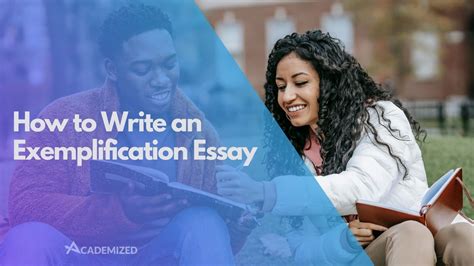 How To Write An Exemplification Essay Step By Step