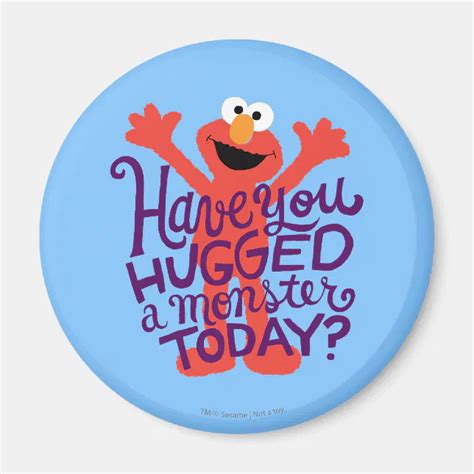 Elmo Hugging Magnet Zazzle