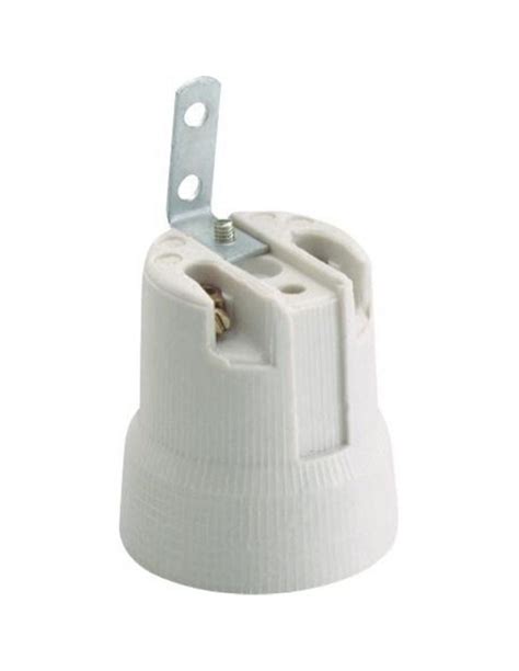 Solera 678f Portalámparas E 27 De Porcelana 678f 4a 250v Protección