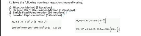 Answered Regula Falsifalse Position Method 5 Bartleby