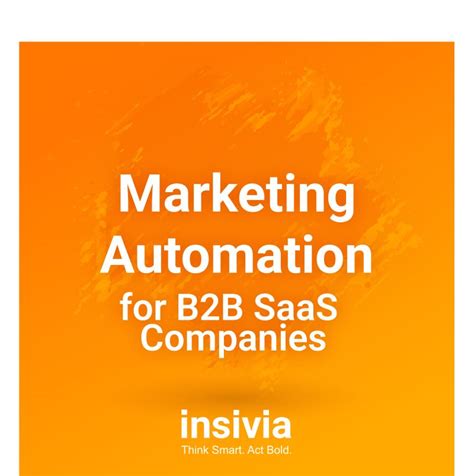 Insivia On Linkedin Marketingautomation Saasgrowth Techmarketing Saas Growthhacking
