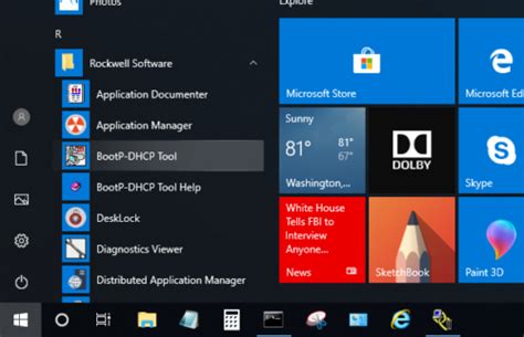 Slc 505 Using The Bootp Utility To Set The Ethernetip Address The