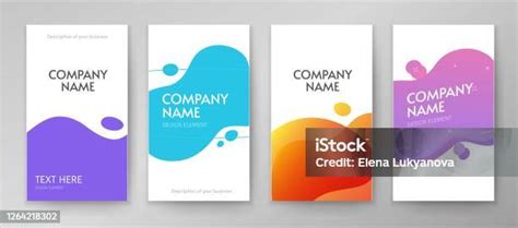 브로셔 추상 액체 유체 모양 요소는 전단지 카드 템플릿 배경 현대 소책자 커버 페이지 및 전단지 배경 수직 배너 복사 공간