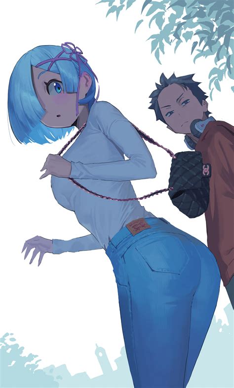 Rem Re Zero Рем Natsuki Subaru Субару Нацуки Natsuki Subaru