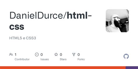 GitHub DanielDurce Html Css HTML5 E CSS3 GitHub DanielDurce Html Css HTML5 E CSS3