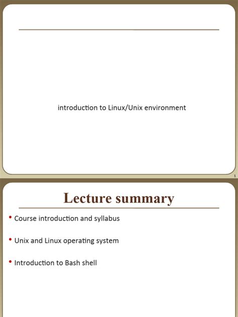 Lecture 2 Pdf Operating System Linux