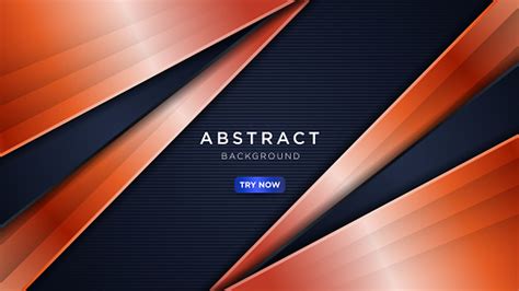 추상적인 다크 블루와 골드 그라데이션 페이퍼컷 기하학적 배경 현대 미래 지향적 인 배경 방문 페이지 책 표지 브로셔 전단지 잡지 모든 브랜딩 배너 헤더 프리젠 테이션 및