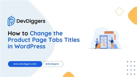 How To Change The Product Page Tab Titles In WordPress