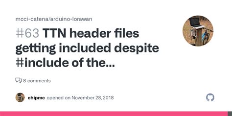 Ttn Header Files Getting Included Despite Include Of The Machineq Header · Issue 63 · Mcci