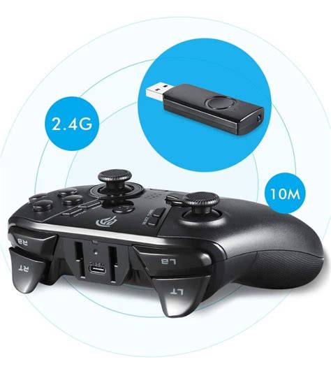 Easysmx Wireless Gaming Controller Easysmx Pc Game Controller Joystick With Dual Vibration