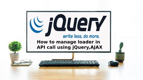 Jquery Ajax Loaderspinner Jqueryajaxapi Youtube