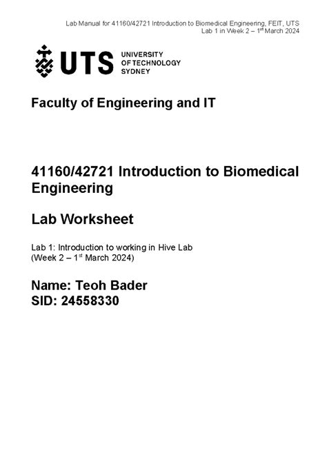 20240301 Lab Week 2 Lab Worksheet Introduction To Hive Lab 1 Lab
