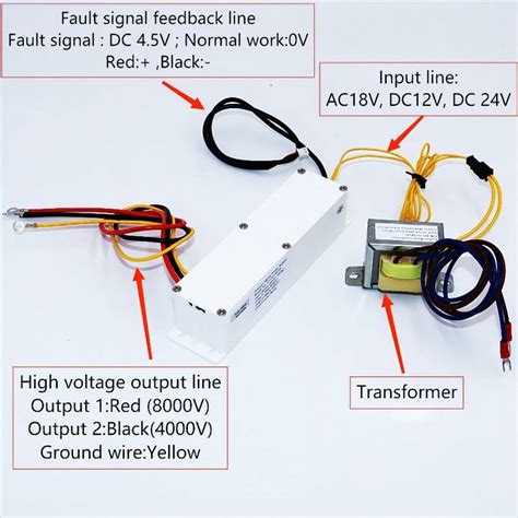 High Voltage Electrostatic Generator 12v Diy Kit Dual Output 4and8kv For Electrostatic Air Filter High Voltage Electrostatic Generator 12v Diy Kit Dual Output 4and8kv For Electrostatic Air Filter