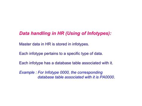 Sap Abap Hr Training Ppt Databases Computer Software And Applications