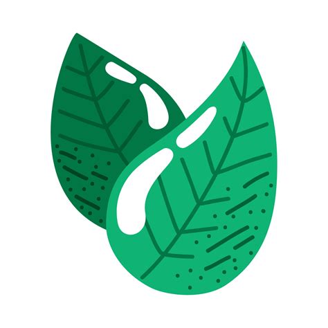 Ecology Leafs Plant 11088410 Vector Art At Vecteezy