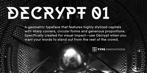 Decrypt 01 Font
