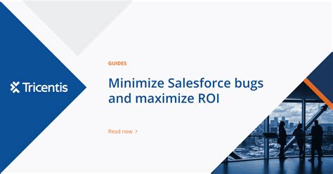 Minimize Salesforce Bugs And Maximize Roi Tricentis
