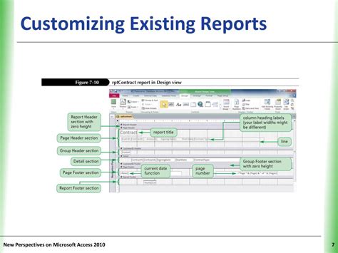 Ppt Tutorial 7 Creating Custom Reports Powerpoint Presentation Free