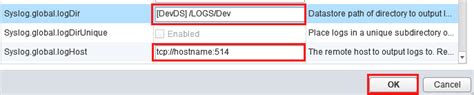 Manually Configure Esxi Syslog Location Virtubytes