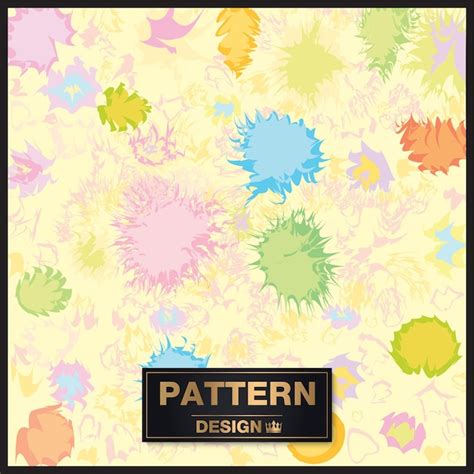 섬유 및 배경 텍스처에 대한 패턴 디자인 프리미엄 벡터