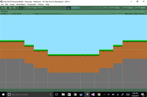 Lines Appear Between Tiles Of Generated Mesh Questions And Answers Unity Discussions