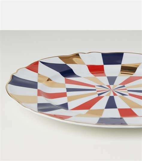 Bitossi - Set of 2 round platters Bitossi Ceramiche