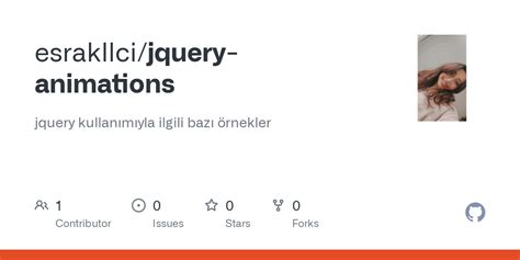 github esrakllci jquery animations jquery kullanımıyla ilgili bazı