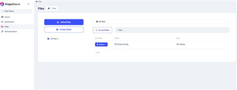 When I Tried To Configure The Route For File Management Module Installed As Project I Get An