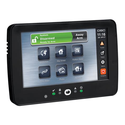 Dsc Powerseries Neo Control Panel User Manual Manualslib