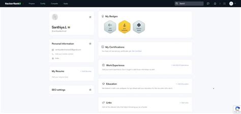 santhiya lakshmanan on linkedin coding python java c achievement