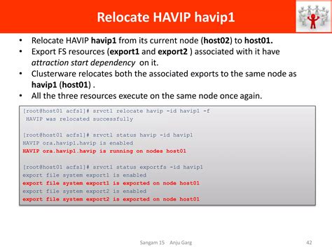 Oracle ACFS High Availability NFS Services HANFS PPTX Operating Systems Computer
