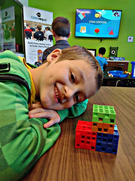 Code Ninjas Lexington On Linkedin This Cutie And His Minecraft Blocks