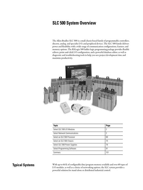 1746 Iv16 Pdf Programmable Logic Controller Direct Current