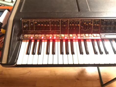 Matrixsynth Moog Polymoog 203a Analog Synthesizer