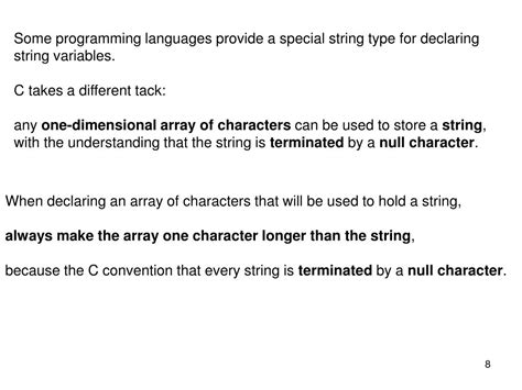 Ppt A String Literal Is A Sequence Of Characters Enclosed Within