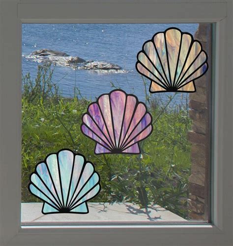 Seashell Stained Glass Patterns Glass Designs