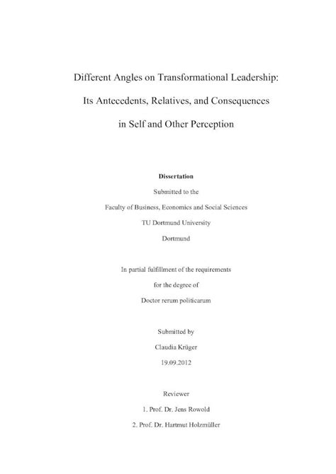 Pdf Different Angles On Transformational Leadership Dokumentips