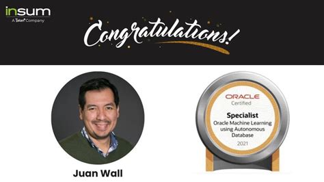 Insum A Talan Company On Linkedin Orclapex Autonomousdatabase Oracleai Ml