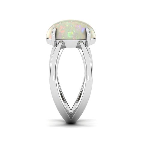 The Ornamental Asscher Opal Ring