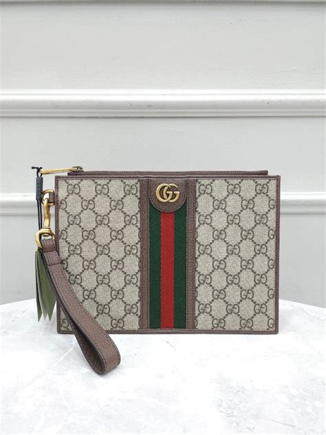 구찌 Gg 오피디아 웹 스트랩 클러치 세컨웨어 헬로마켓