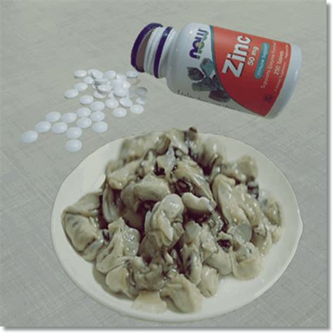 아연 효능 및 부작용 많은 음식과 섭취량