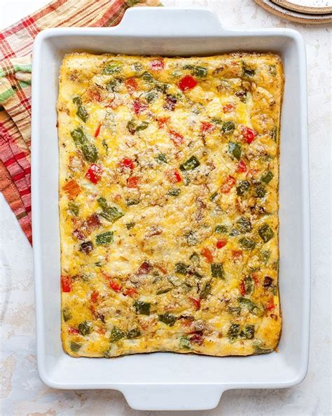 Healthy Egg Casserole Egg Bake Artofit