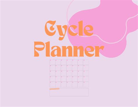 Digital Menstrual Cycle Planner For Tracking And Empowering Your Cycle Enhance Your Holistic